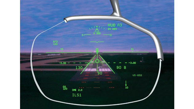 Head-Up Guidance System on new E-Jet E2 aircraft