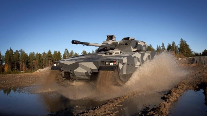 CV90 Infantry Fighting Vehicle Makes Australian Debut