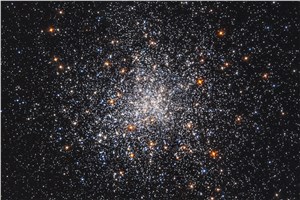 Hubble's Celestial Snow Globe