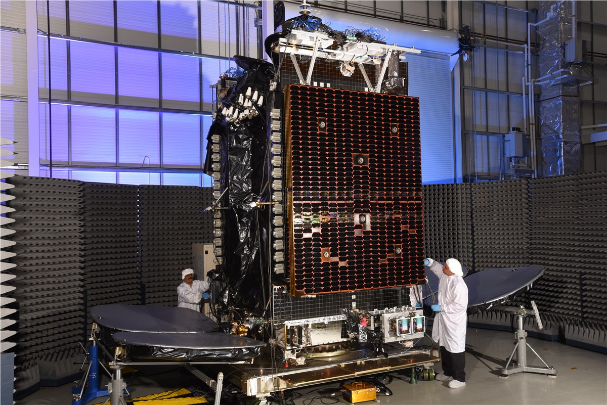 Orbital ATK-Built HYLAS 4 Commercial Communications Satellit