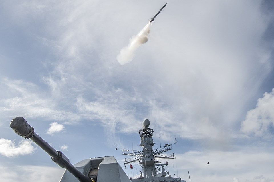 GBP850M Sea Ceptor Missile System Enters Service With Royal