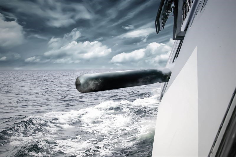 Saab's New Lightweight Torpedo Arrives at Euronaval