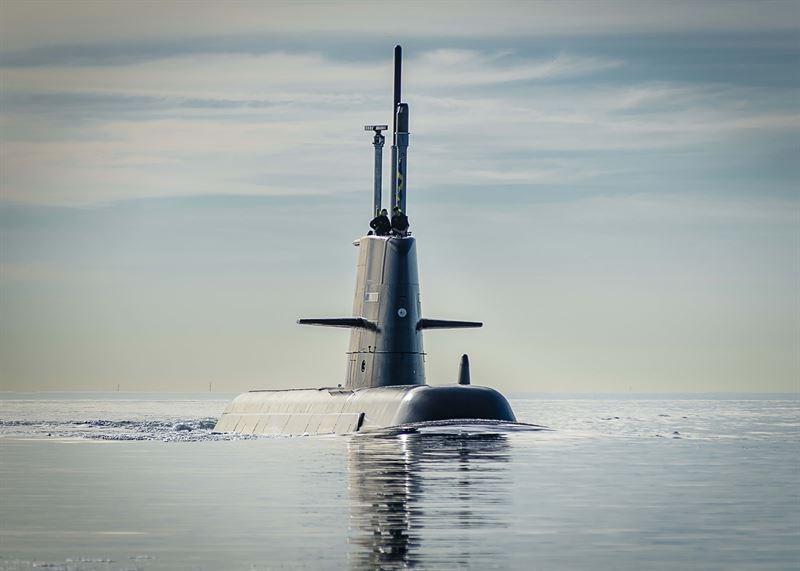 Sea Trials Commence of Upgraded Gotland Submarine