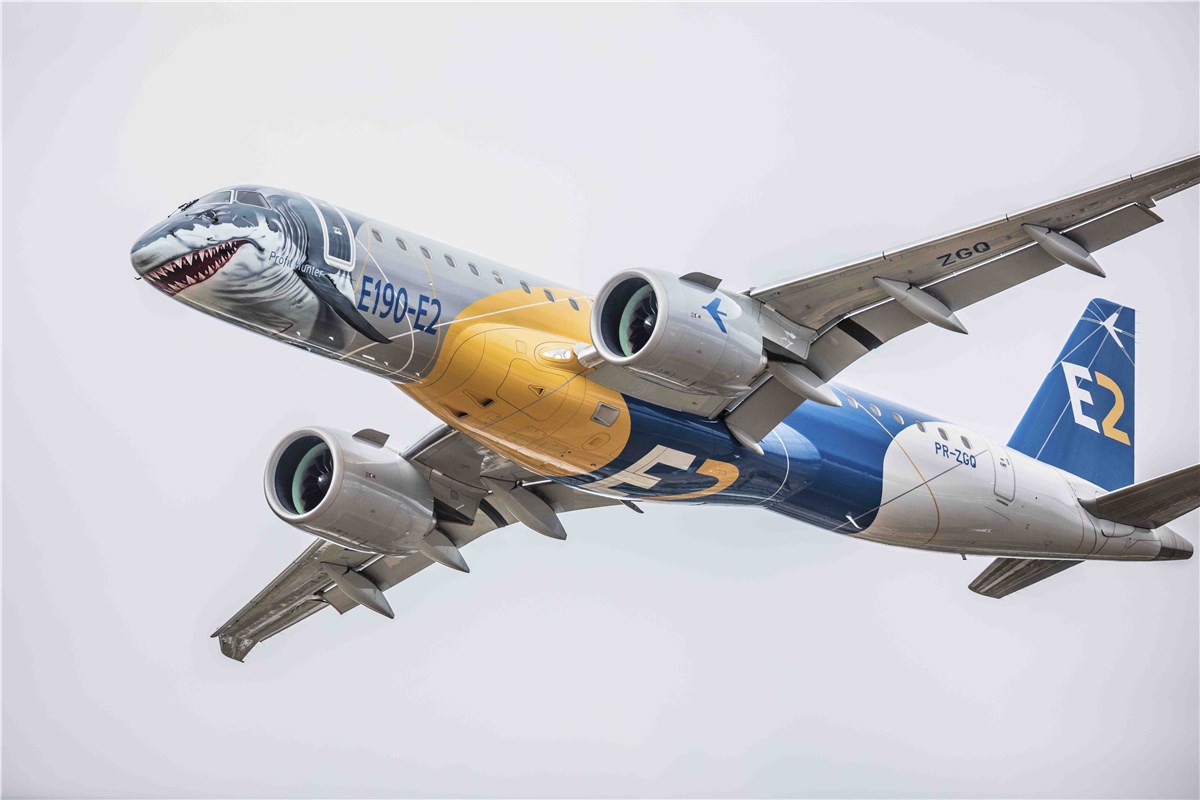 Embraer "Shark" Profit Hunter E190-E2 starts its China demo