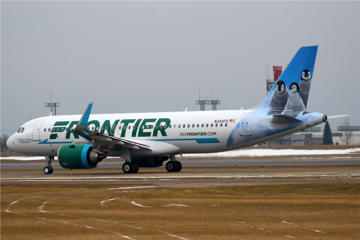 Frontier Airlines Takes Delivery of 11th A320neo from GECAS