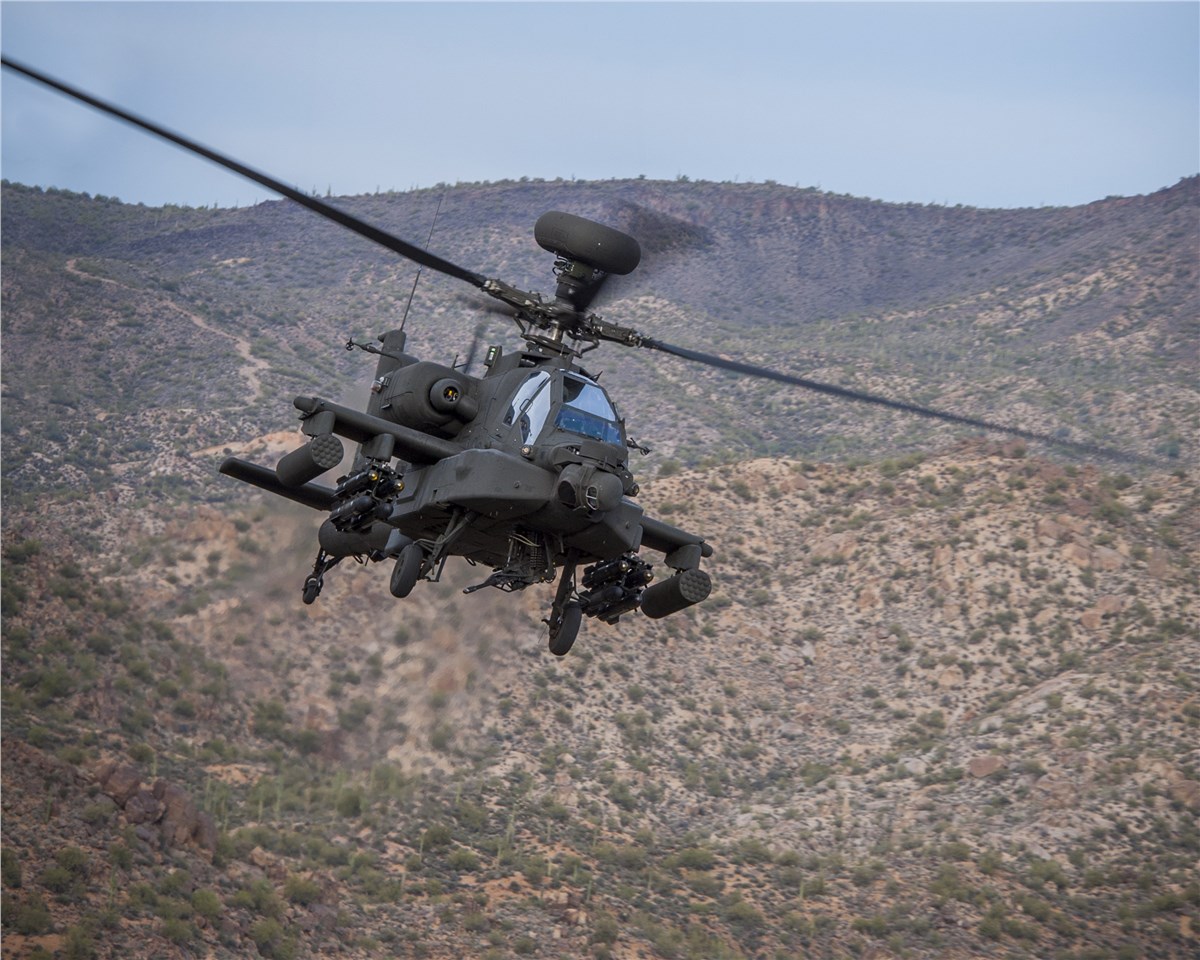 Qatar - AH-64E Apache Helicopters with Spare Parts and Relat