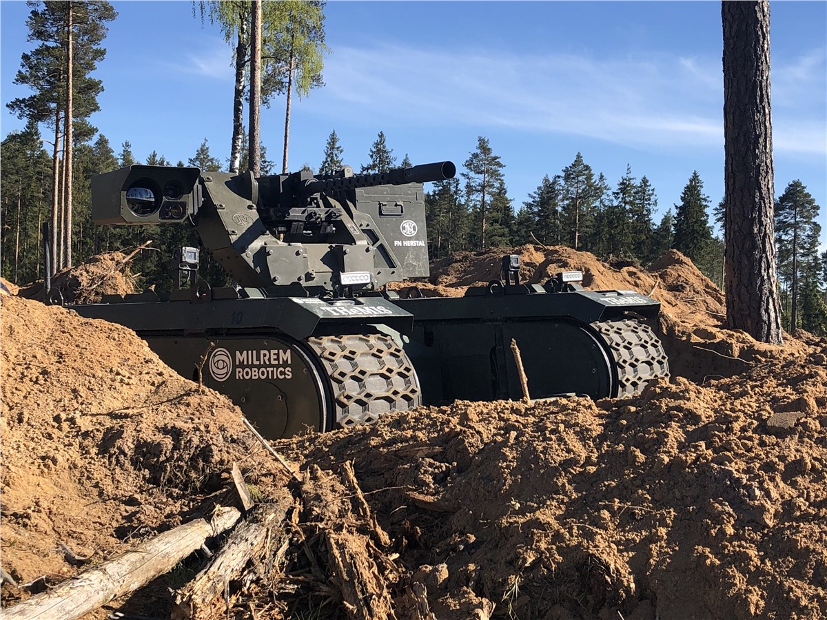 FN Herstal and Milrem Robotics Deploy Weaponized UGV at Esto FN Herstal and Milrem Robotics Deploy Weaponized UGV at Esto