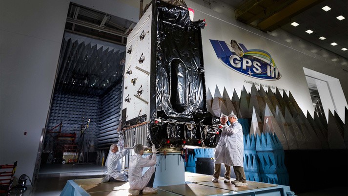 GPS III satellite launches with RAD750 single board computer