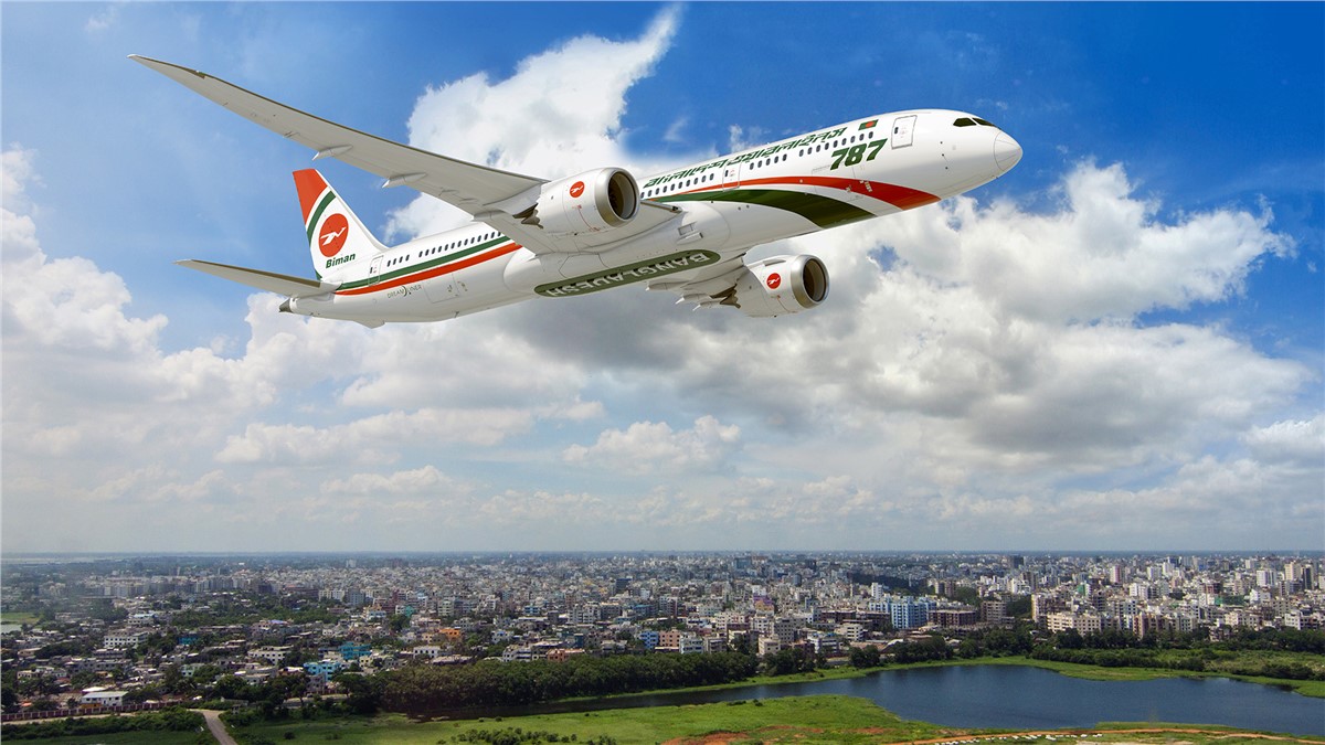 Boeing, Biman Bangladesh Airlines Announce Order for 2 787-9