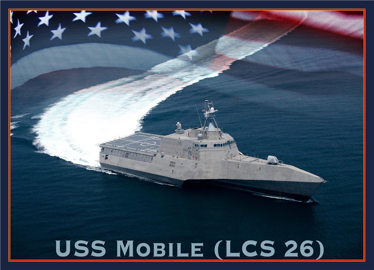 Navy to Christen Littoral Combat Ship Mobile
