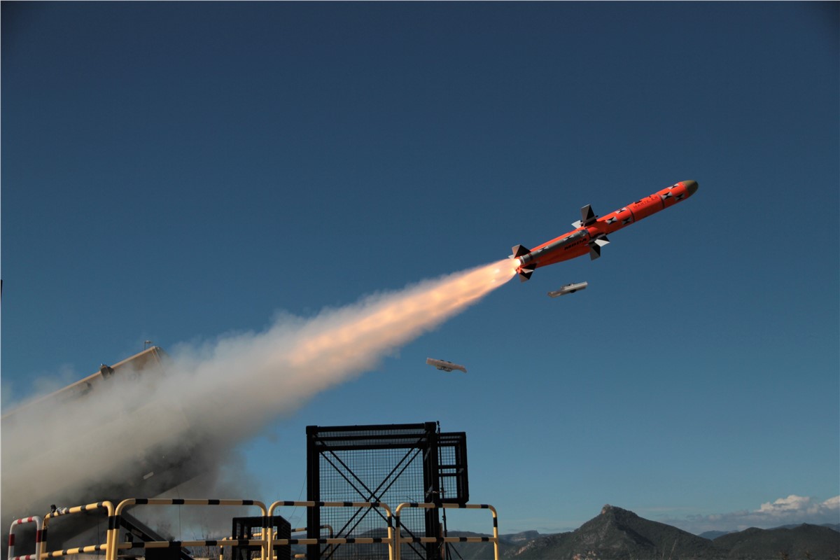 New MARTE ER Missile on Target in Second Test Firing