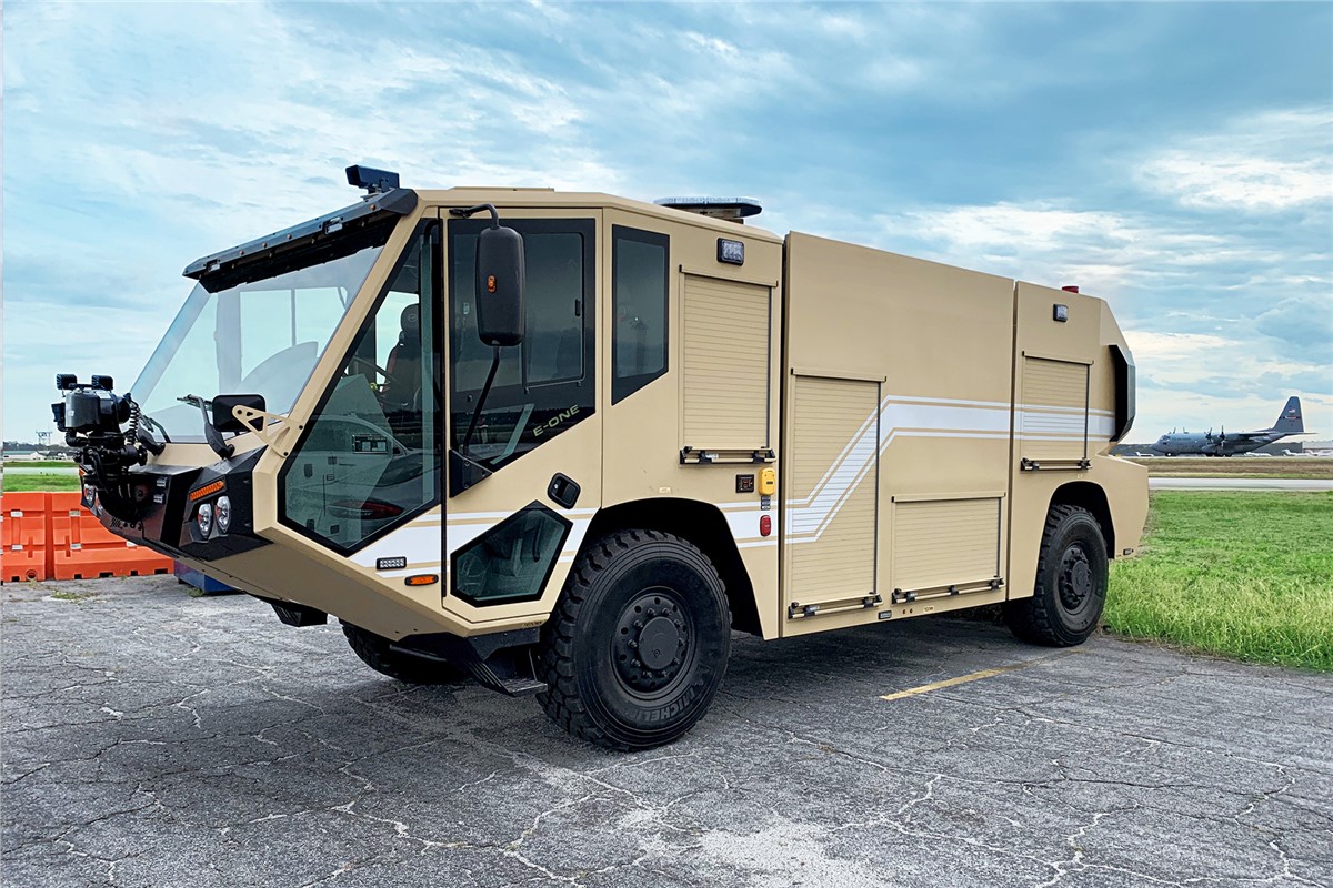 E-ONE Begins Delivery of 49 Air Transportable ARFF Vehicles