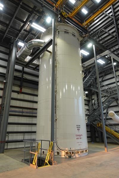 Aerojet Rocketdyne Installs Rocket Motor Casting Bell as Cam