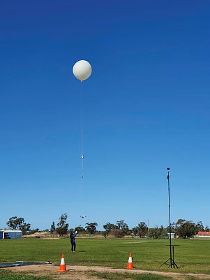 High Altitude Balloon Launch Sends Sensors Soaring Into the