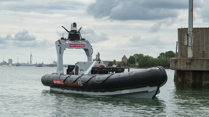 BAE and Royal Navy Provide 1st Look at Autonomous Sea Boats