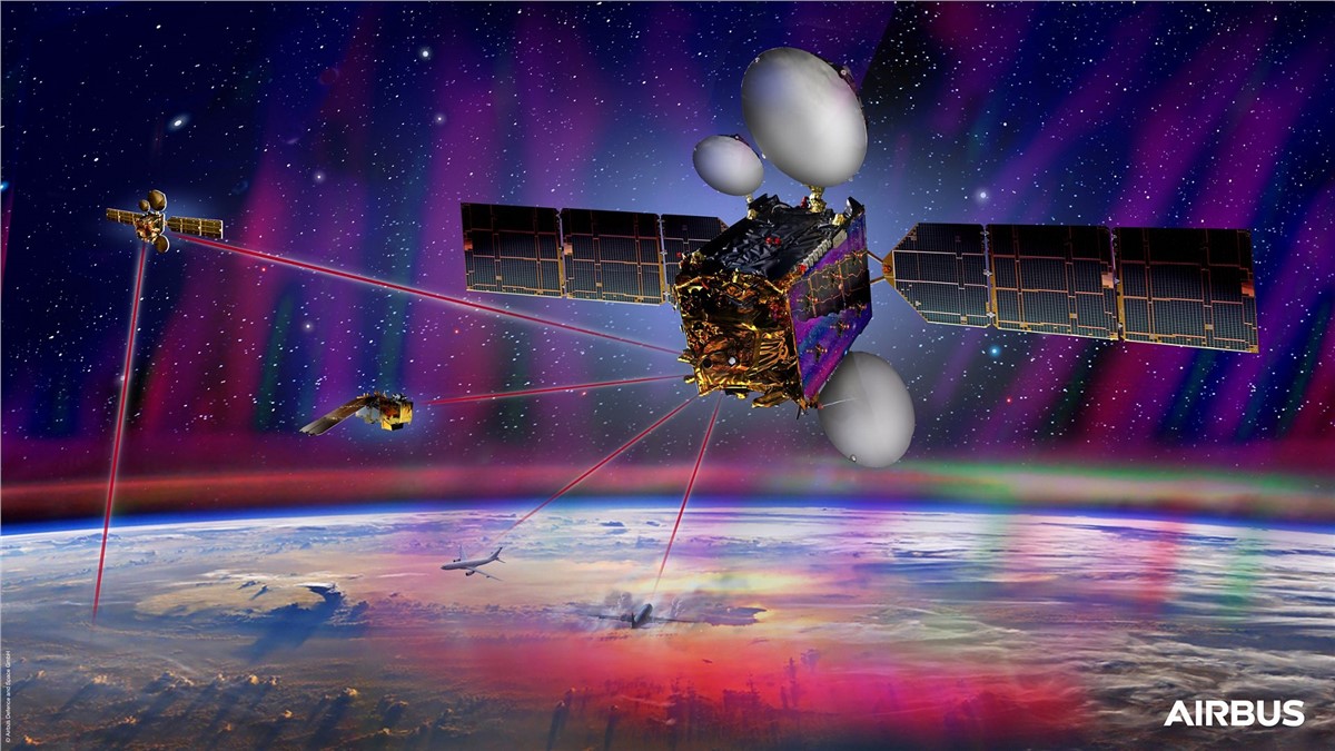 Airbus Expands its SpaceDataHighway With 2nd Satellite