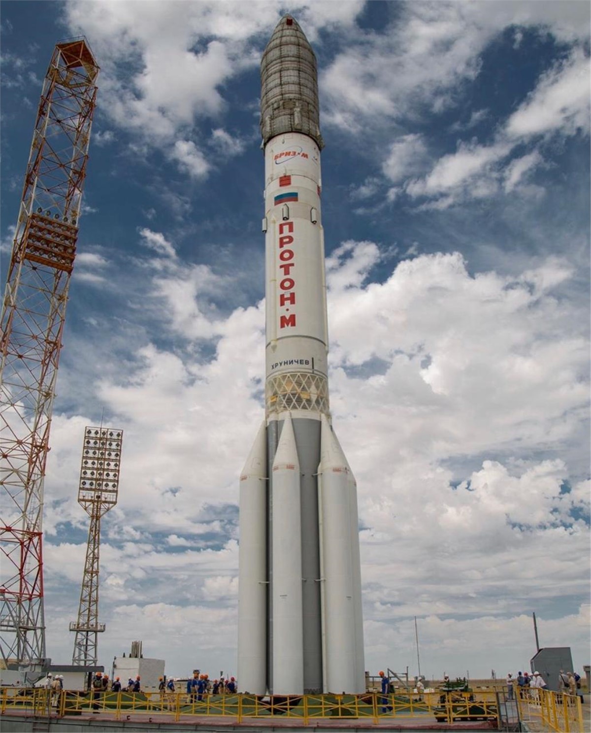 Russian Express-80 and Express-103 Communications Satellite