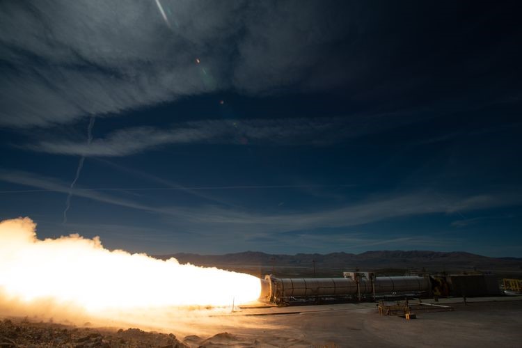 NGC Successfully Tests NASA's SLS Booster for Artemis Missio