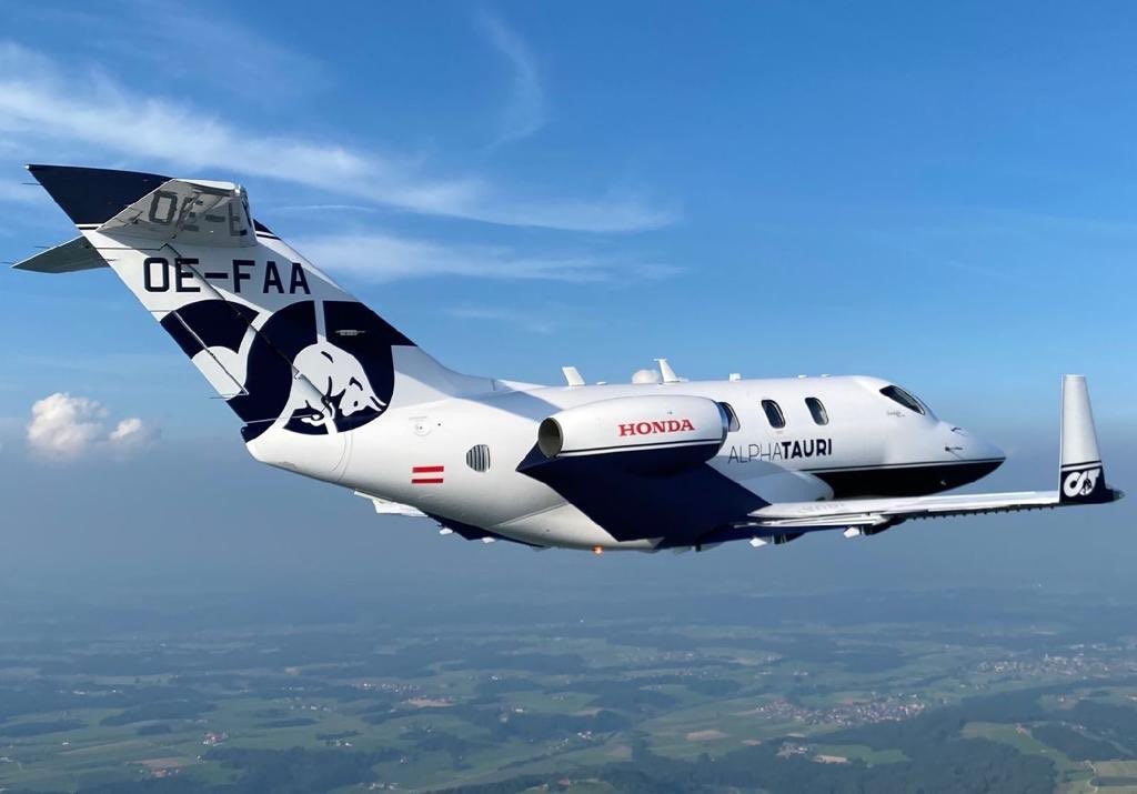 HondaJet Elite Delivered to Red Bull Formula 1 Racing Team S