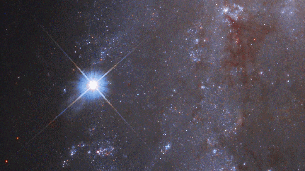 Hubble Watches Exploding Star Fade Into Oblivion