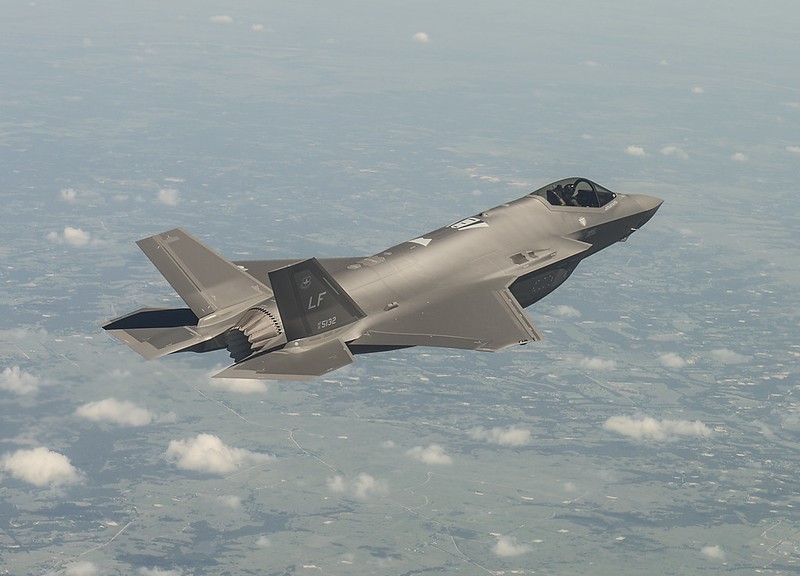 Finland - F-35 JSF Aircraft with Air-to-Air Missiles and Air