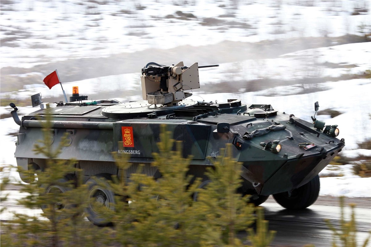 KONGSBERG delivers its 20,000th Remote Weapon Station (RWS)