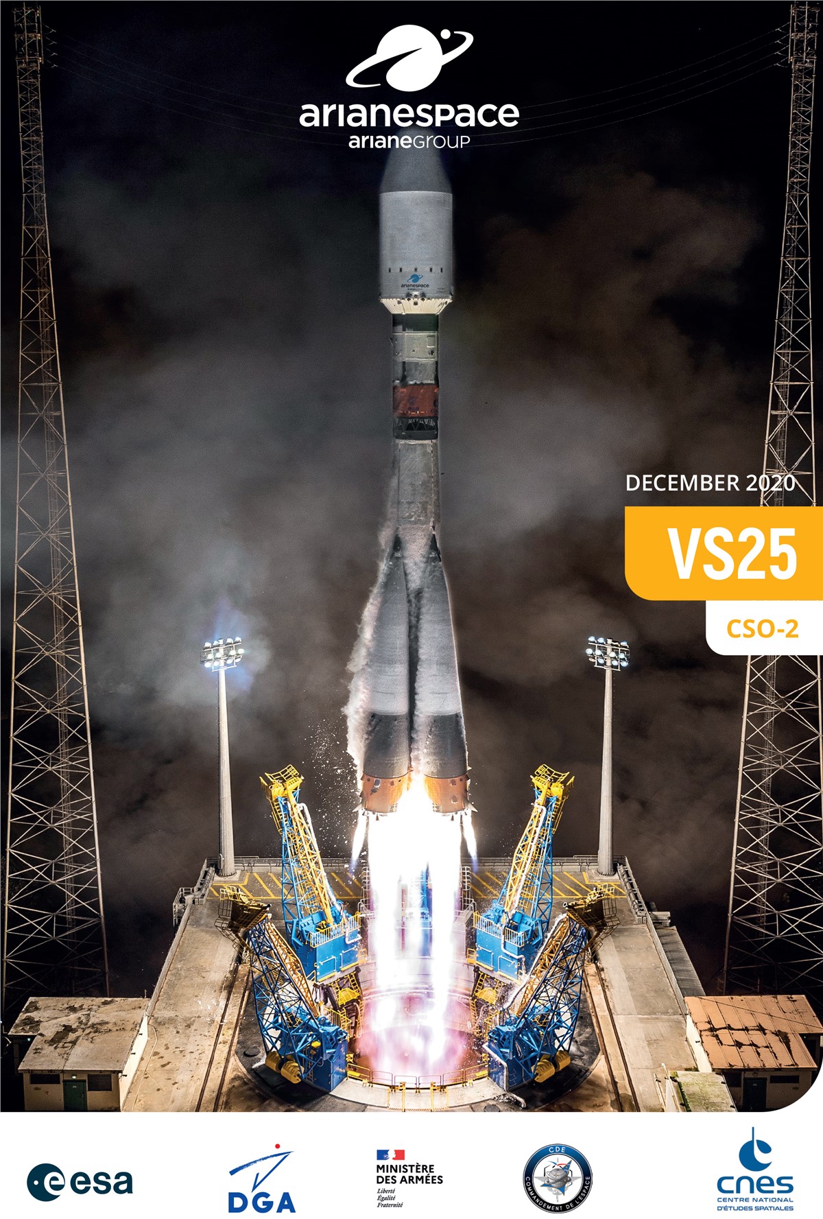 Arianespace Clears Soyuz for Launch With France's CSO-2 Eart