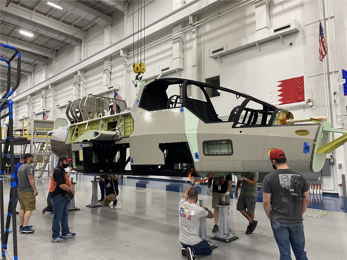 Bell 360 Invictus Build Makes Significant Progress for Army'