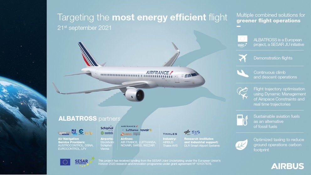 Airbus and partners target more energy efficient flights Airbus and partners target more energy efficient flights