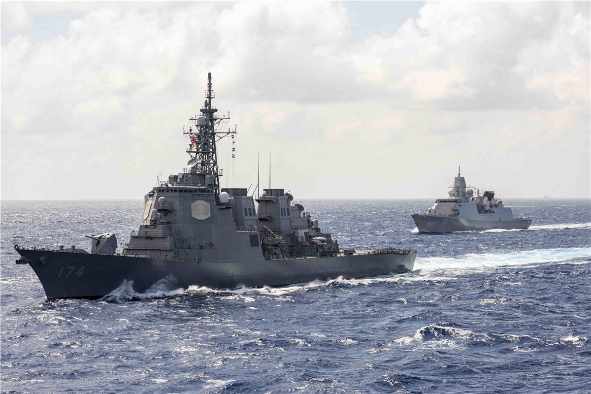 Multiple Allied Carrier Strike Groups Operate Together in 7t Multiple Allied Carrier Strike Groups Operate Together in 7t