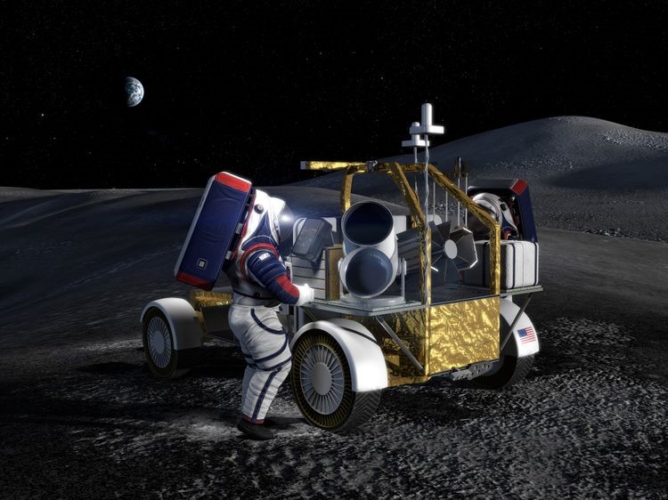 NGC Announces Team for NASA's Next-Gen Lunar Terrain Vehicle