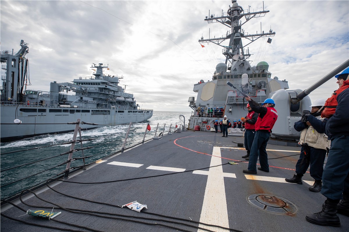 Two US Navy Destroyers Participate in NATO Exercise Dynamic