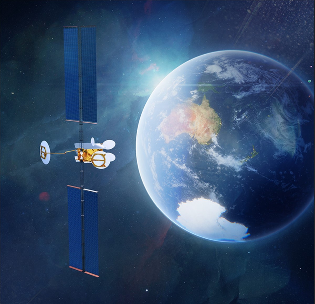 Safran on Board the Airbus Defence and Space OneSat Satellit