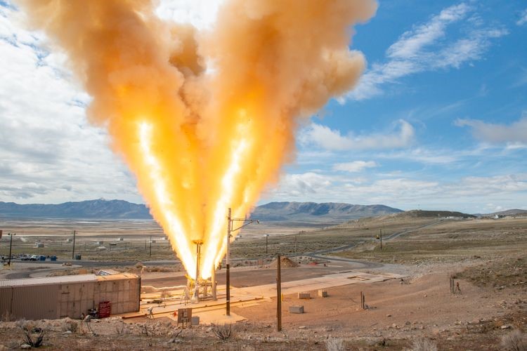 NGC Successfully Tests Abort Motor for NASA's Orion Spacecra