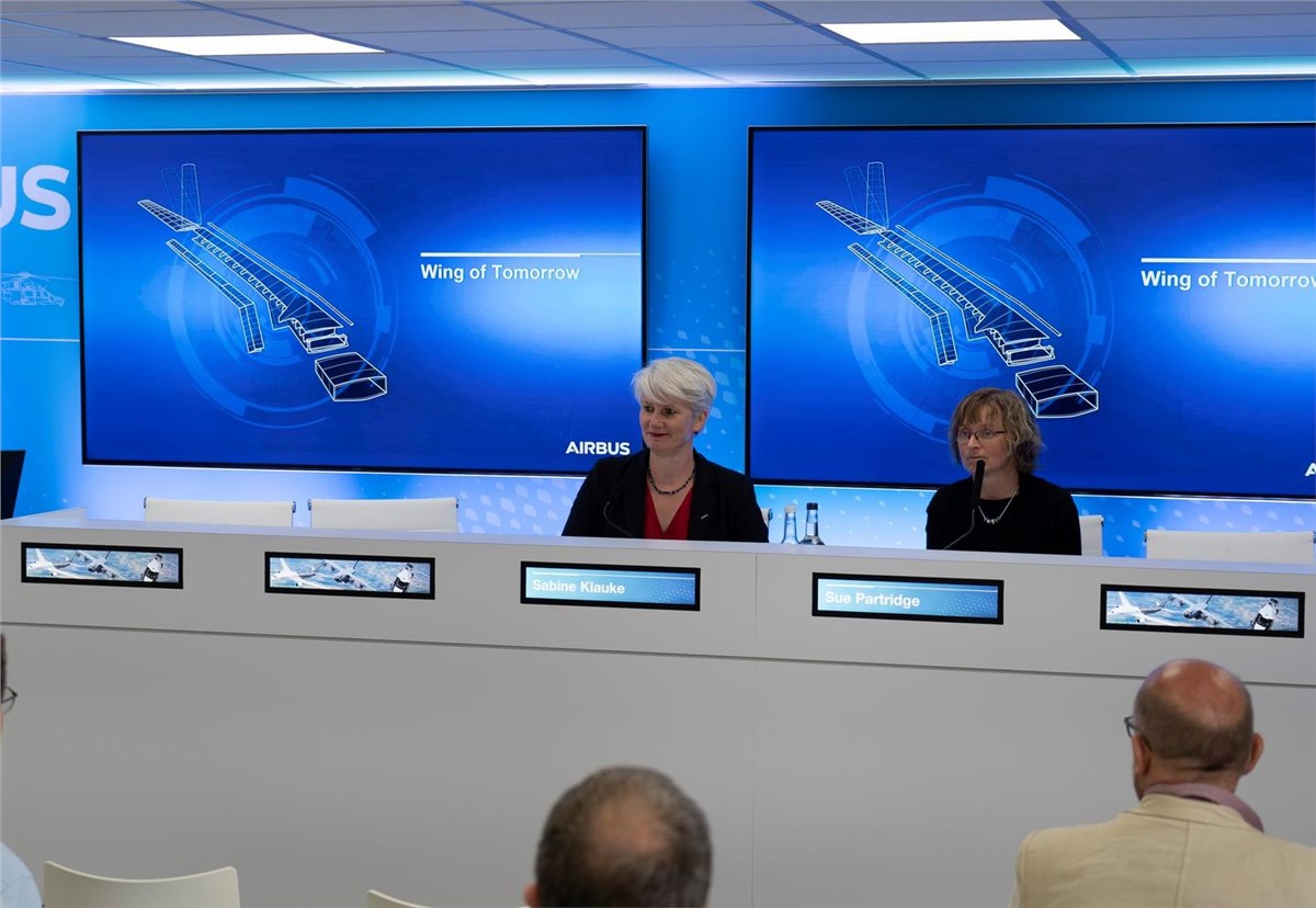 Airbus Completes Assembly of 1st Future Wing Prototype