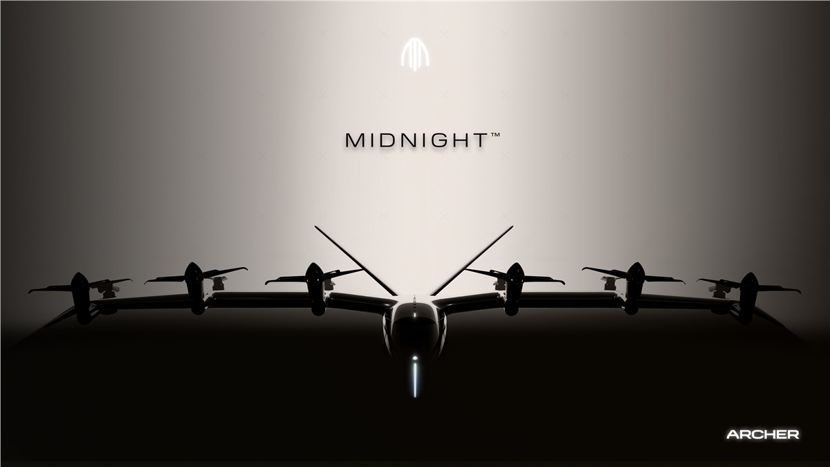 Archer Unveils its Production Aircraft, Midnight Archer Unveils its Production Aircraft, Midnight