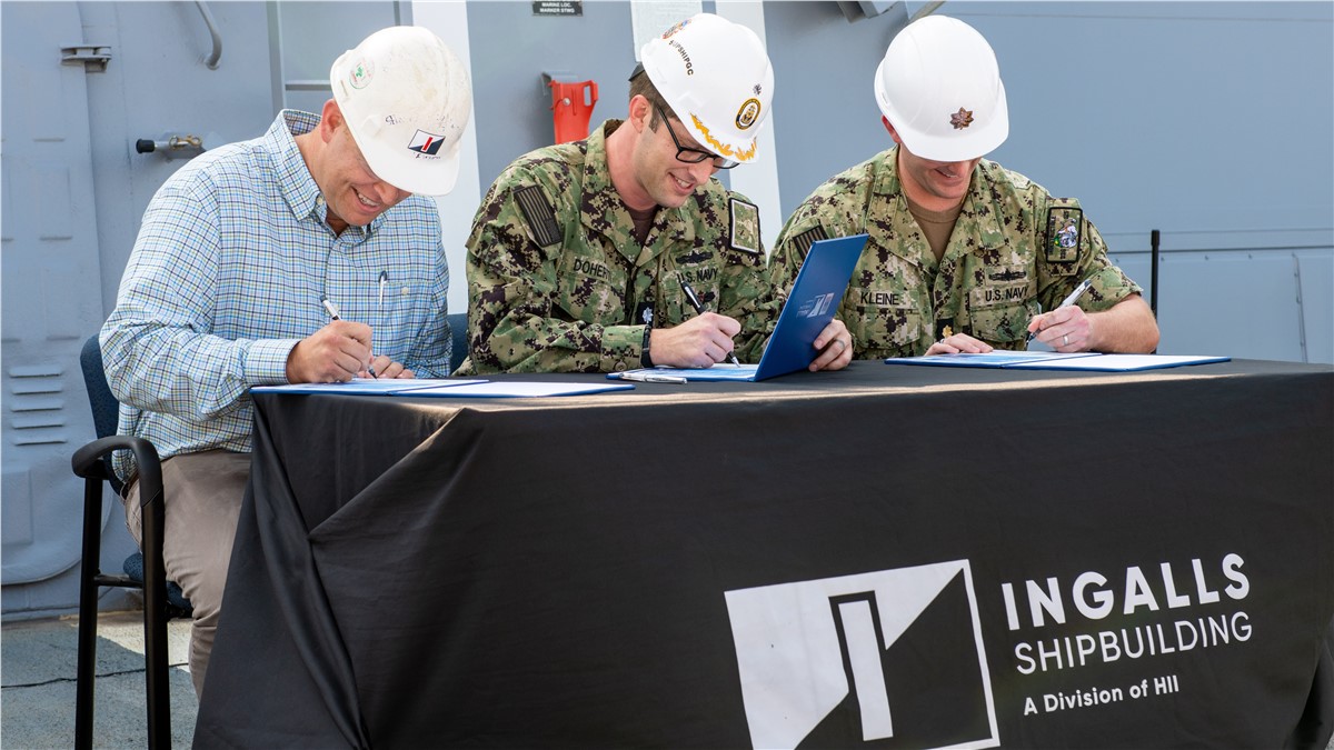 HII Delivers 1st Flight III Destroyer Jack H. Lucas (DDG 125