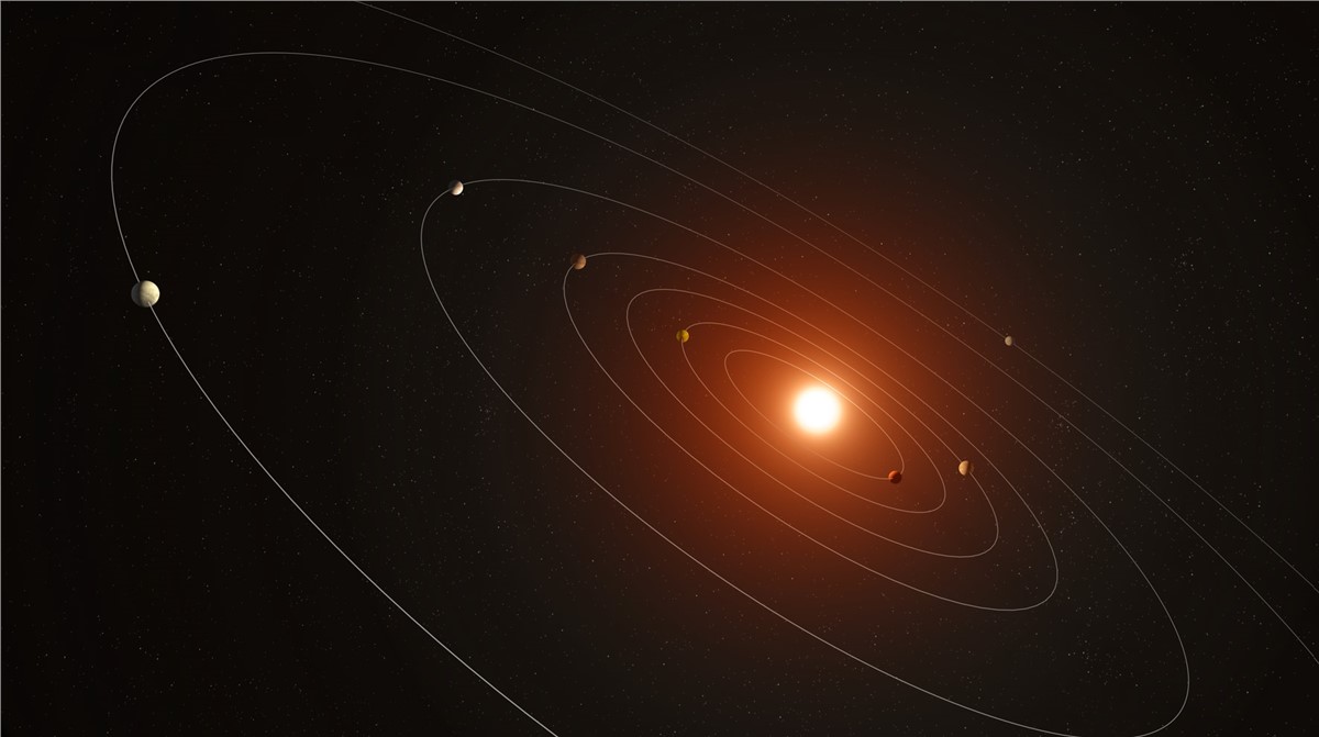 Scorching, Seven-Planet System Revealed by New Kepler Exopla
